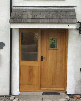 Bespoke Doors Framed Door with Side Panels